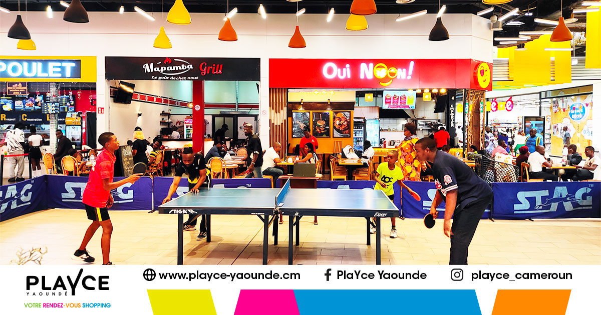 PlaYce Yaoundé abrite des séances d’initiation au tennis de table ...